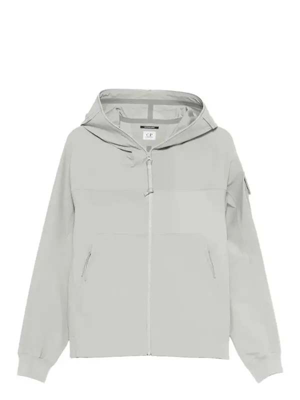 C.P. COMPANY Hooded Zip Jacket - Grey