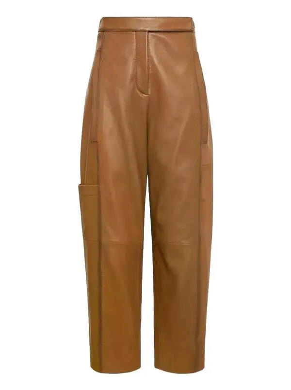 Dorothee Schumacher Sleek Statement Ii Trousers - Brown