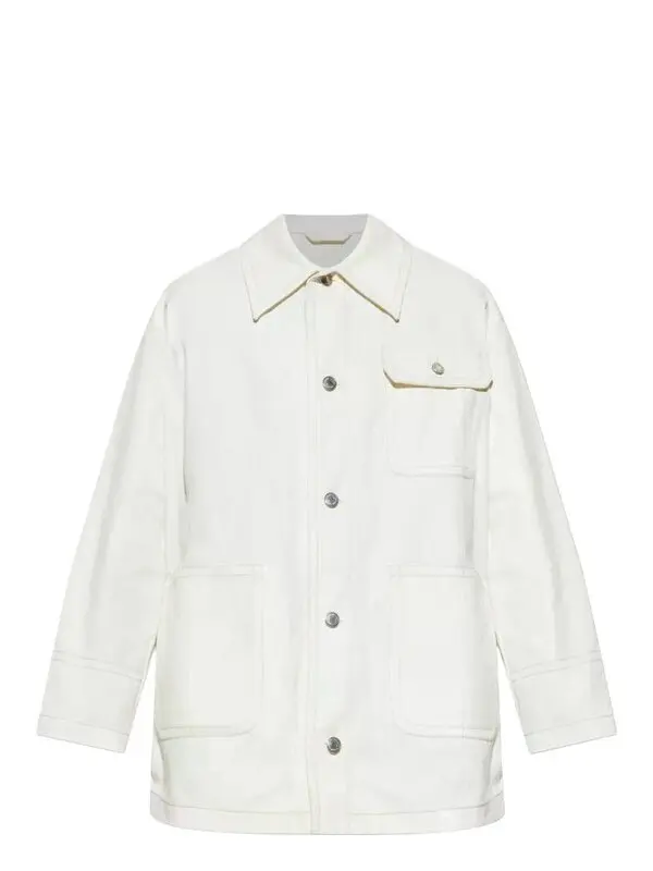 Ami Chest-pocket Shirt Jacket - Neutrals