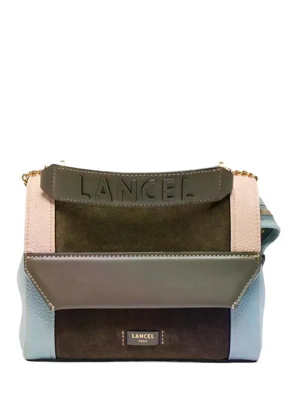 LANCEL Ninon Color-block Crossbody Bag - Green