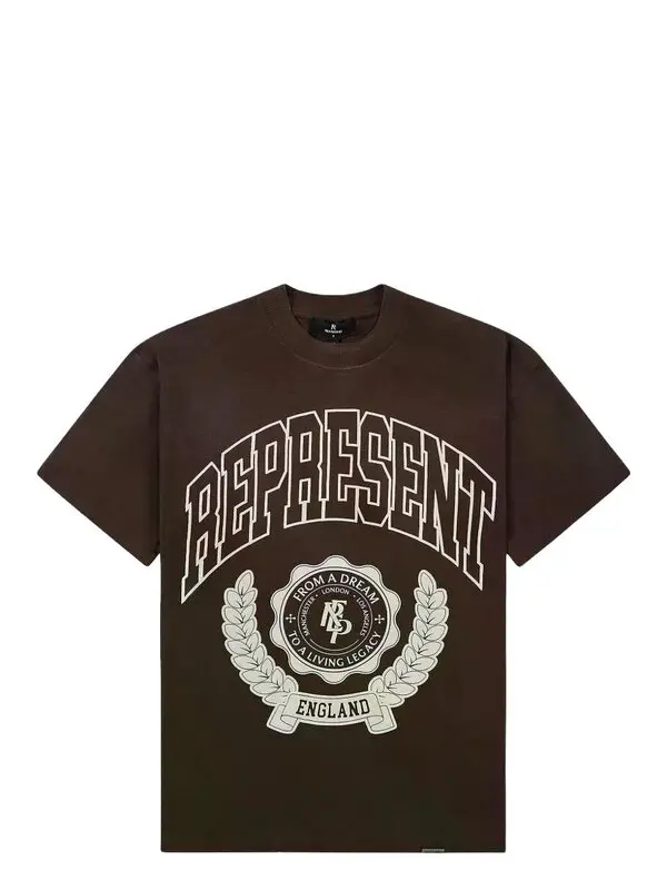 REPRESENT Crest Legacy T-shirt - Brown