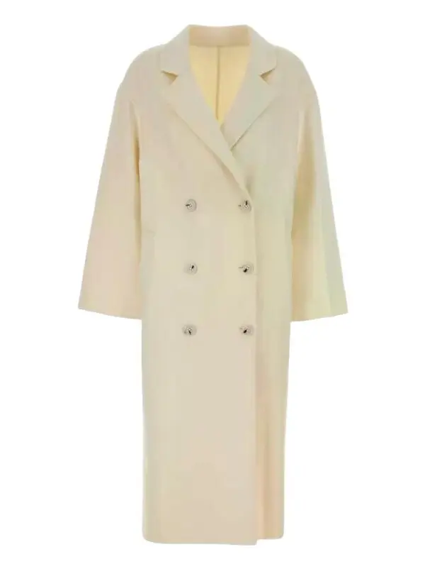Loulou De Saison Borneo Lds Coat - Neutrals