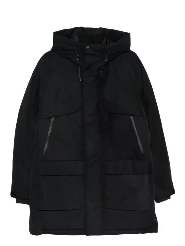 Mizuno Hooded Pocket Coat - Black