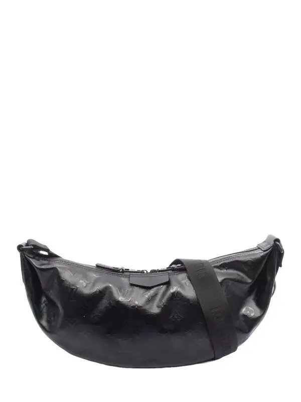 LOUIS VUITTON Monogram Storm Hammock Bag - Black