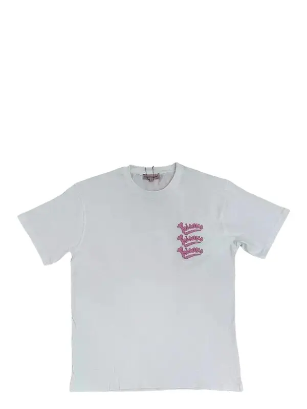 BISOUS SKATEBOARDS Gianni Cotton T-shirt - White