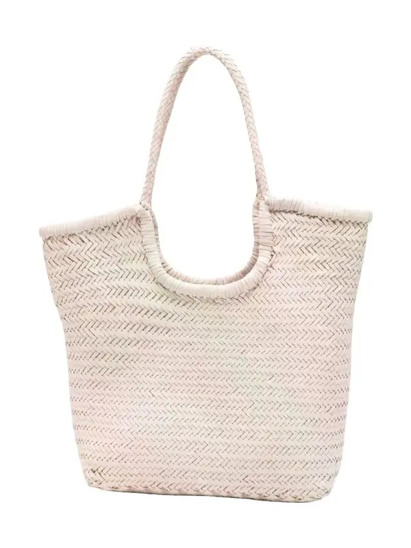 Dragon Diffusion Woven Braided Tote Bag - Neutrals