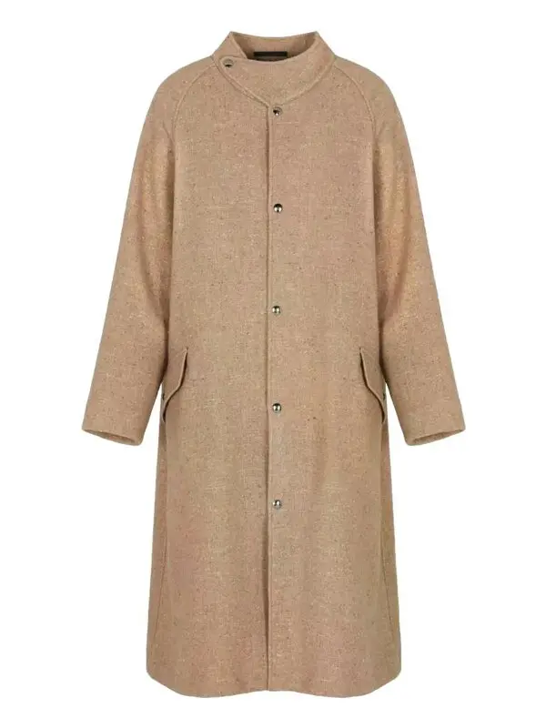 Giorgio Armani Single-breasted Coat - Brown