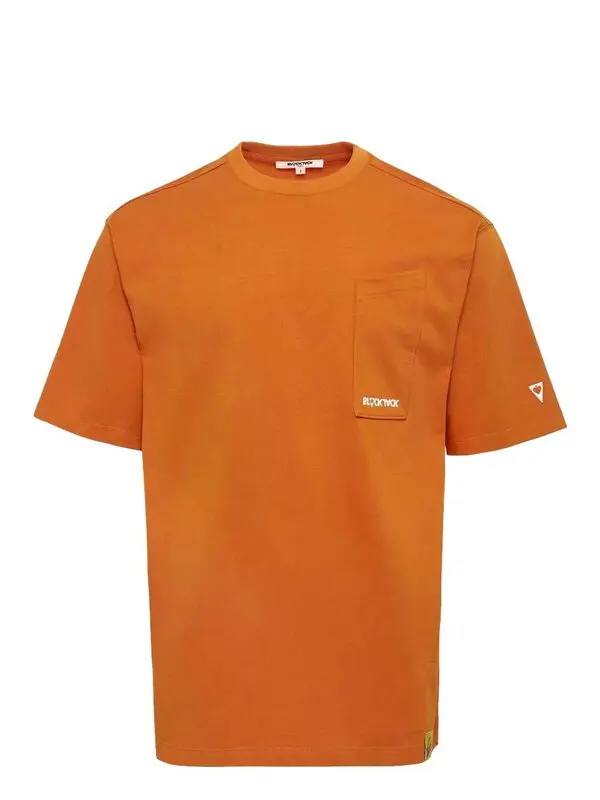 BLACKJACK Chest-pocket T-shirt - Orange