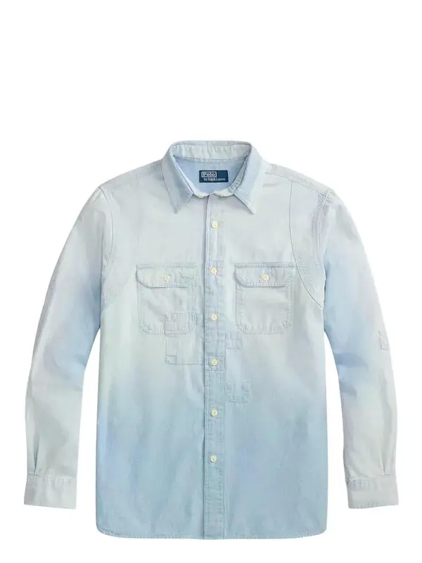 Polo Ralph Lauren Buttoned Chambray Shirt - Blue