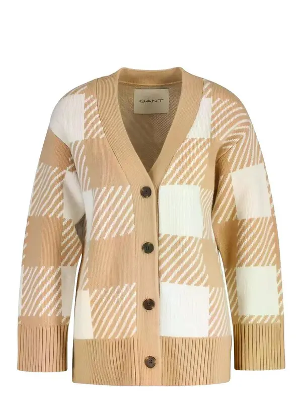 Gant Button-fastening Cardigan - Neutrals
