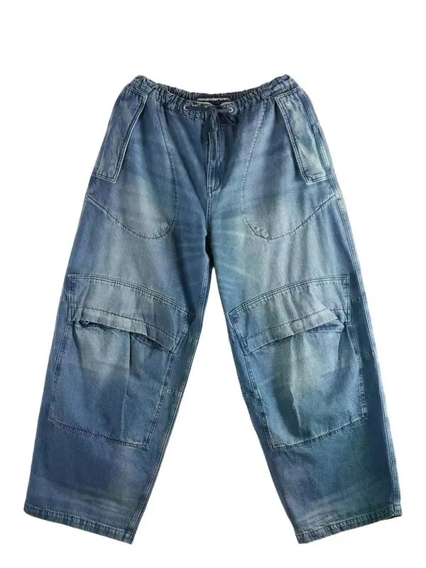 Alexander Wang Cargo Jeans - Blue