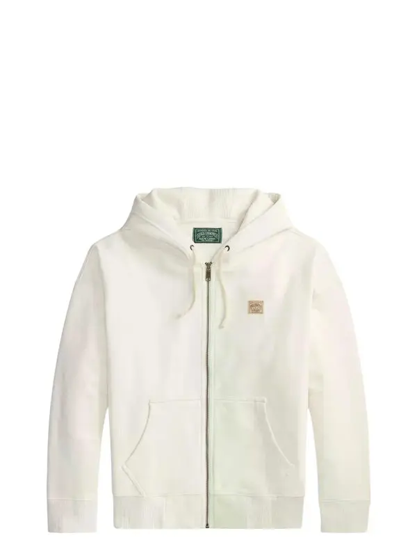 Polo Ralph Lauren Zip-up Hoodie - White