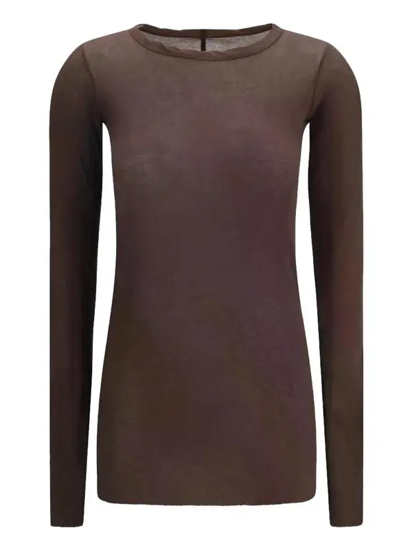 Rick Owens Long-sleeved T-shirt - Brown