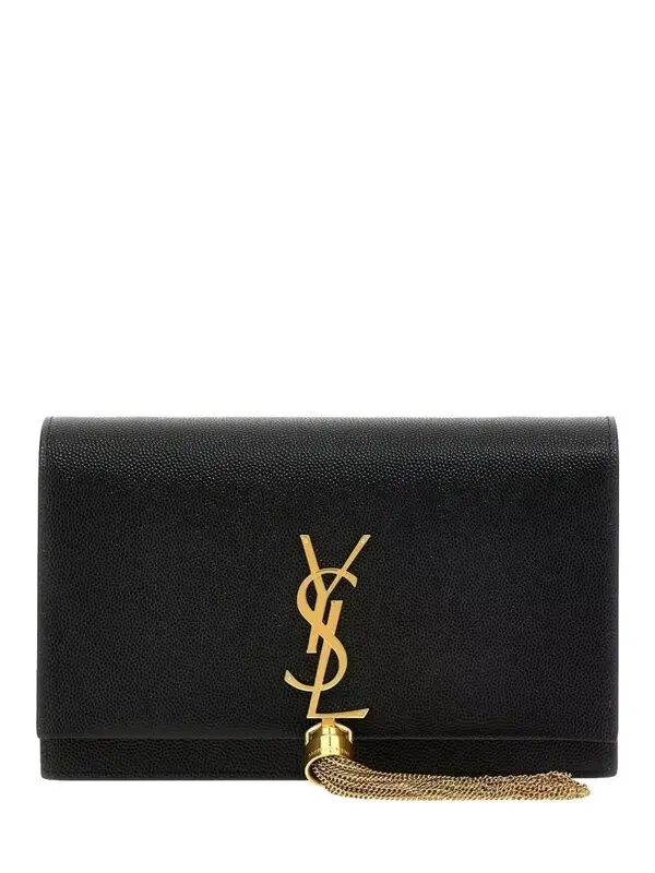 Saint Laurent Small Kate Shoulder Bag - Black