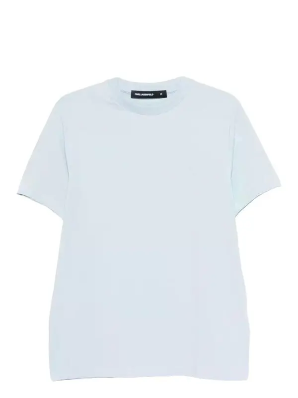 Karl Lagerfeld Logo-motif T-shirt - Blue