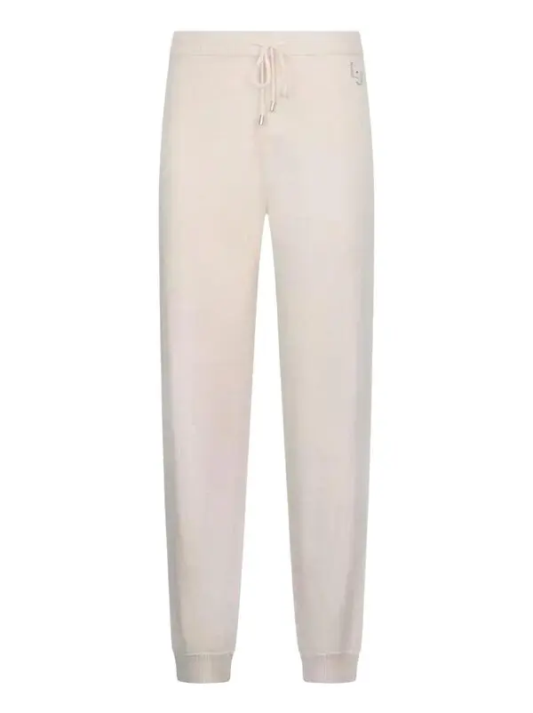 Liu Jo Drawstring Waistband Track Pants - Neutrals