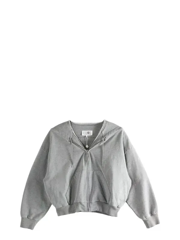 MAISON MARGIELA Zip-up Hoodie - Grey