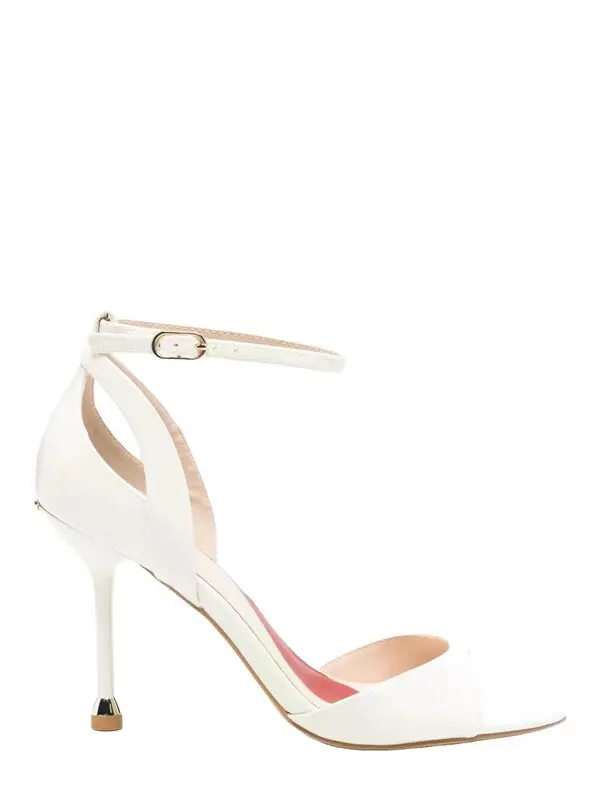 Liu Jo Ankle Strap Stiletto Sandals - White