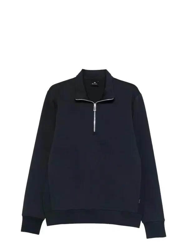 Paul Smith Half-zip Sweatshirt - Blue