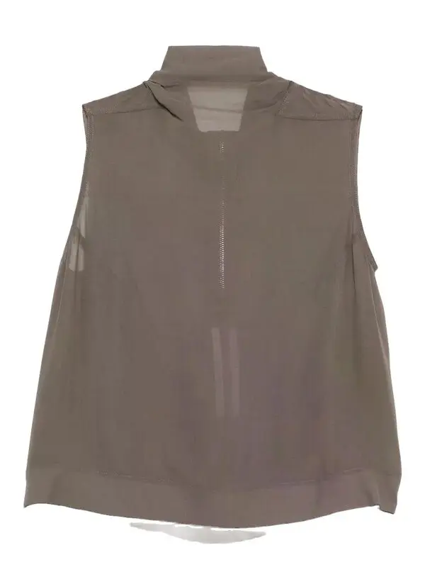Rick Owens Zip-fastening Vest - Grey