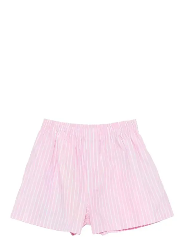 Balenciaga Striped Shorts - Pink