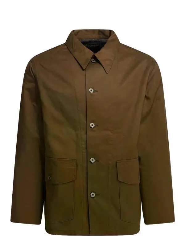 BUZZ RICKSON'S Aviation Associates Buttoned Pocket Jacket - Brown