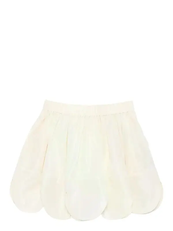 Simone Rocha Petal-hem Mini Skirt - Neutrals