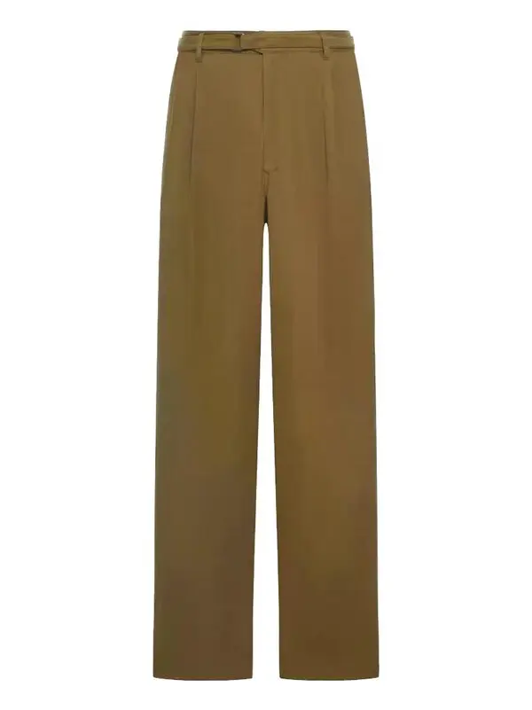 Giorgio Armani Pleated Trousers - Brown
