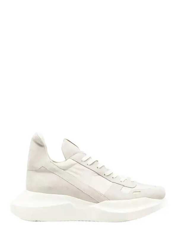 Rick Owens Lace-up Chunky Sole Sneakers - Neutrals