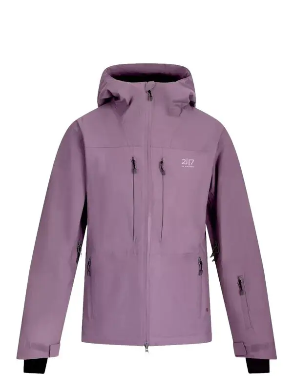 2117 OF SWEDEN Zip-up Hooded Ski Jacket - Purple