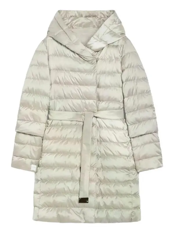 Max Mara Hooded Padded Coat - Neutrals