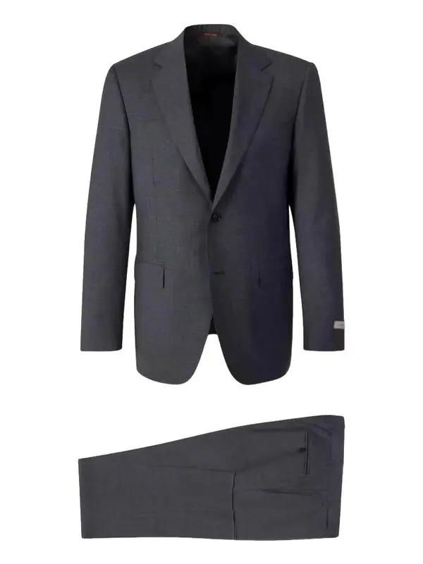 Canali Button-up Suit - Grey