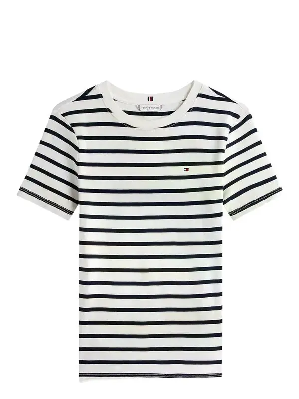 Tommy Hilfiger Striped T-shirt - White