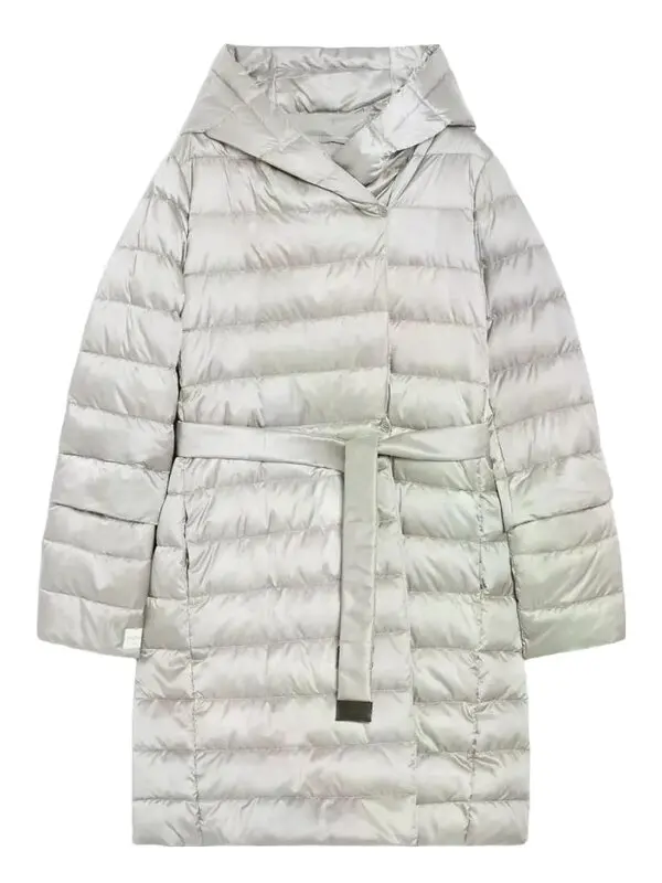 Max Mara Hooded Padded Coat - Neutrals