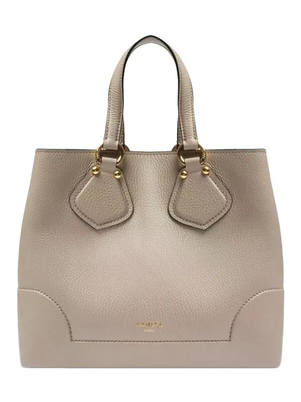 LANCEL Neo Izy Leather Tote Bag - Neutrals