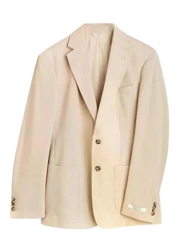 Gant Button-fastening Blazer - Neutrals