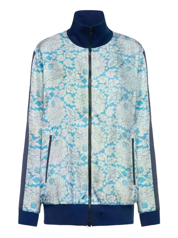 PIERRE-LOUIS MASCIA Floral Brocade Jacket - Blue