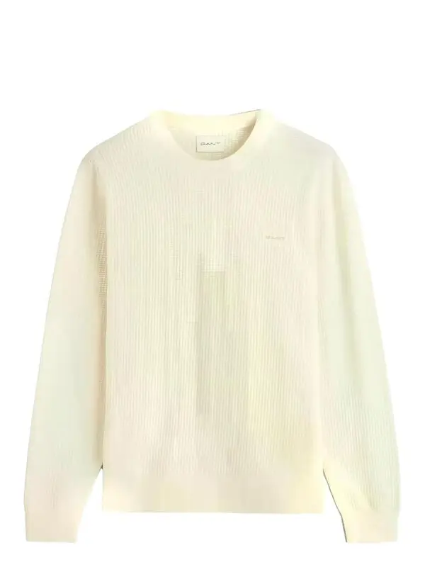 Gant Crew-neck Sweater - Neutrals