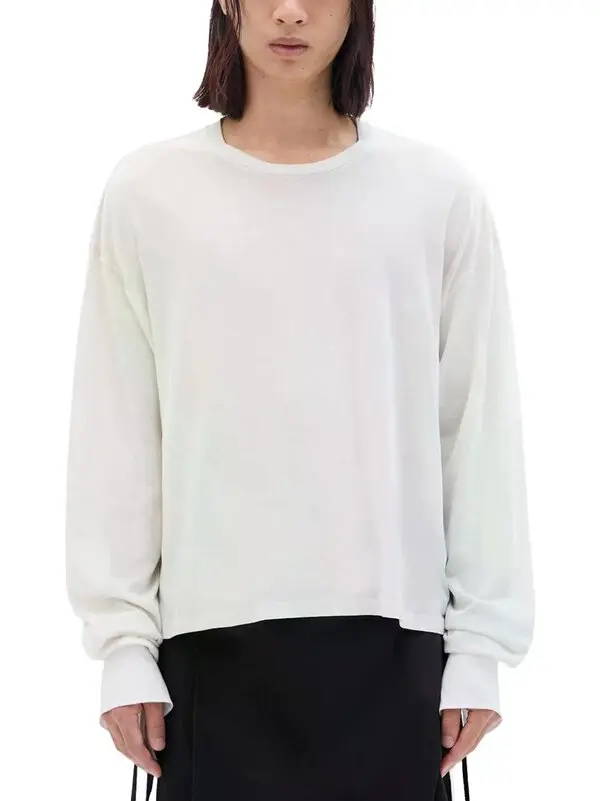 ANN DEMEULEMEESTER Emiliuis Long-sleeve T-shirt - White