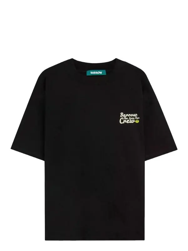 BARROW Crewneck T-shirt - Black