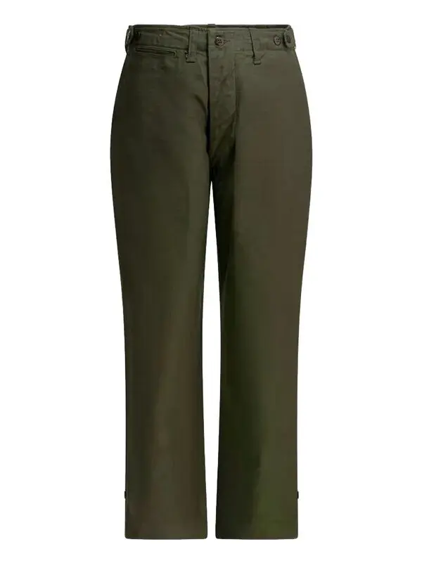 BUZZ RICKSON'S M-43 Buttoned Trousers - Green
