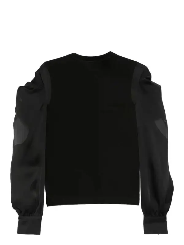 Sacai Long-sleeve T-shirt - Black