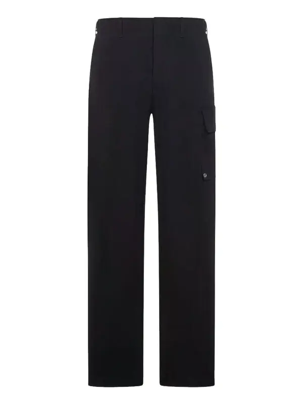 Fendi Cargo-pocket Trousers - Black
