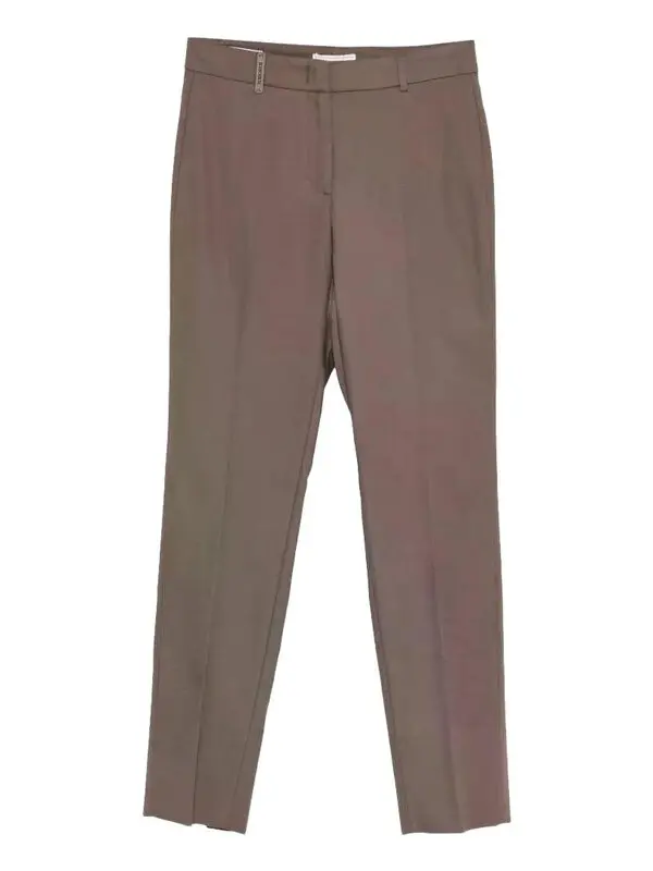 Peserico Belt-loops Trousers - Brown