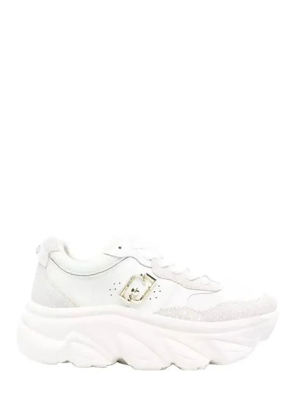 Liu Jo Logo Detail Sneakers - White