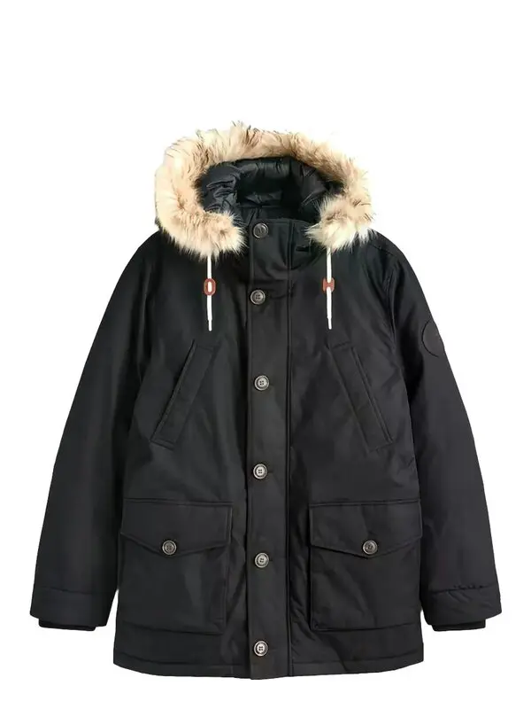 Gant Hooded Jacket - Black