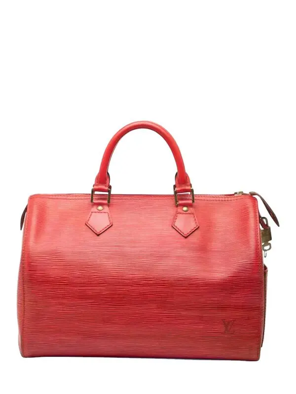 LOUIS VUITTON 1994 Epi Speedy 30 Boston Bag - Red