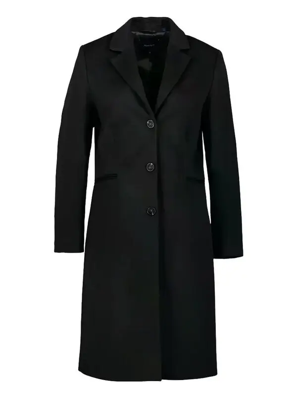 Gant Button-fastening Coat - Black