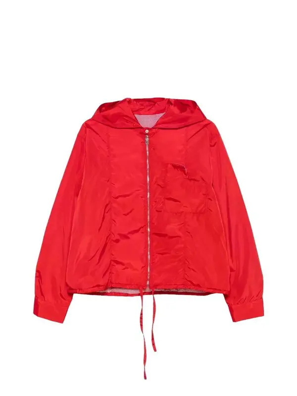 CUANTICO Hooded Zip Jacket - Red