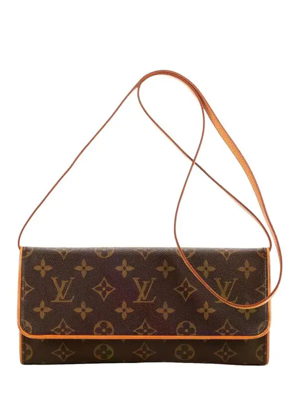 LOUIS VUITTON 2001 Gm Twin Monogram - Brown